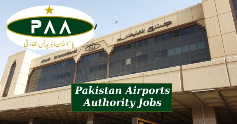 Pakistan Airports Authority PAA Jobs 2026 in Pakistan