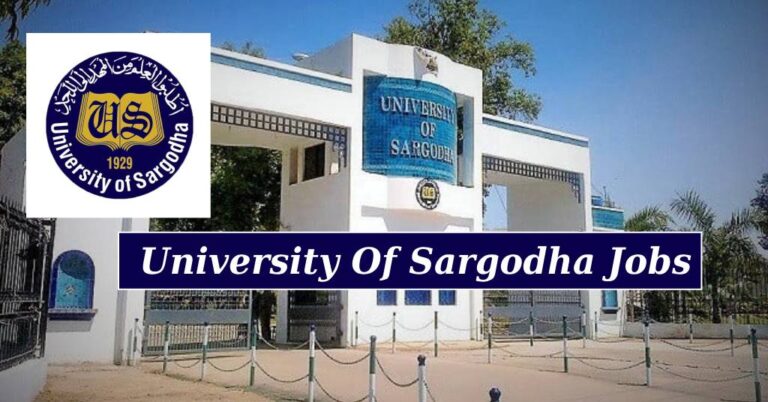University Of Sargodha UOS Jobs 2025 | Application Form
