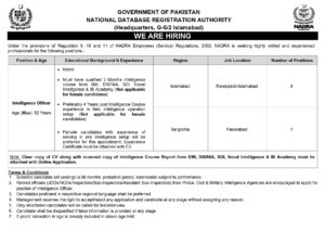 NADRA Jobs October 2025 || Apply Online at careers.nadra.gov.pk